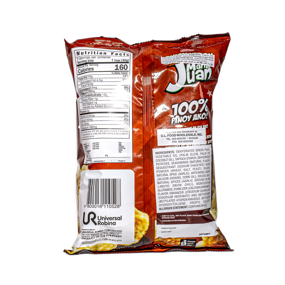 Chicharon ni Mang Juan Espesyal Sukang Sili Flavor – 3.17oz | 90g ...